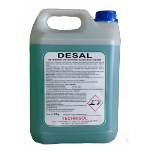 Détergent détartrant acide multi-usages